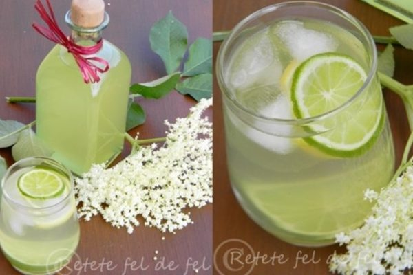 Sirop concentrat din flori de soc - Rețete Fel de Fel