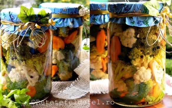 CONOPIDA SI BROCCOLI IN SARAMURA - Rețete Fel de Fel