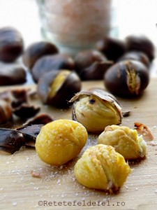 Castane coapte in tigaie - Rețete Fel de Fel