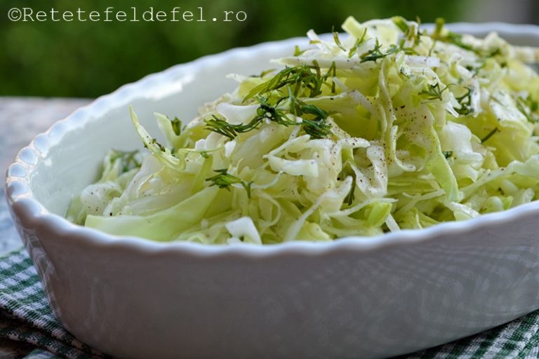 Salata de varza alba. Reteta simpla, de vara - Rețete Fel de Fel