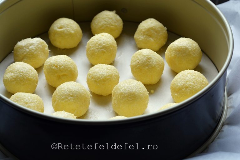 Prajitura de ciocolata cu bile de cocos - Rețete Fel de Fel