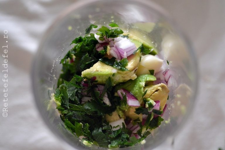 Sos de avocado. Reteta simpla su rapida - Rețete Fel de Fel